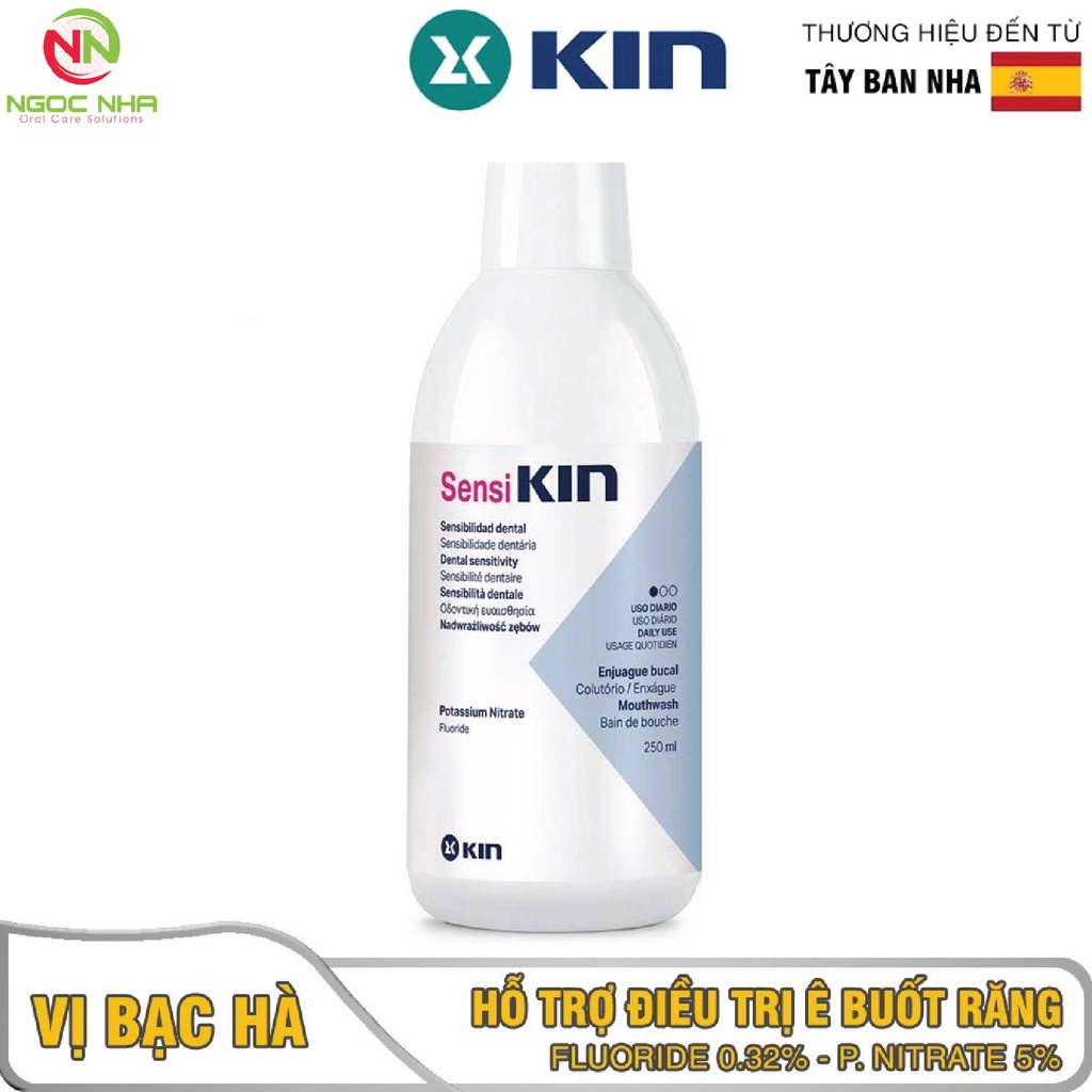 Nước súc miệng ngăn ngừa ê buốt Sensi Kin 250ml | Shopee Việt Nam