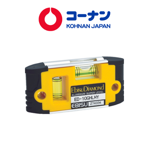 Thước thủy có nam châm KOHNAN Ebisu ED-10GHLMY 100mm cao cấp Nhật Bản | Shopee Việt Nam