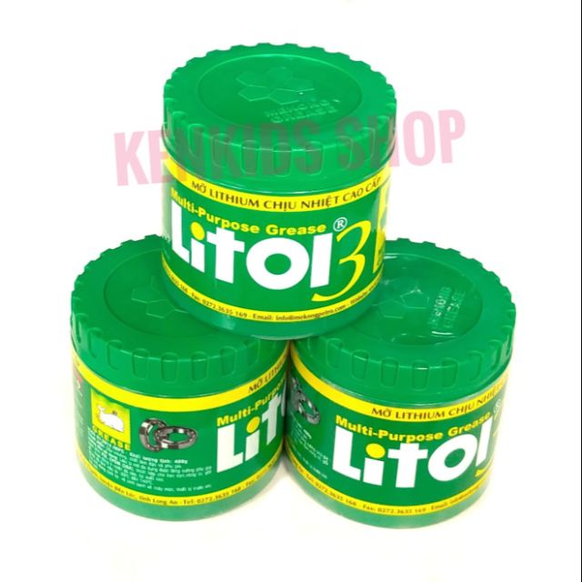 Mỡ bò chịu nhiệt cao cấp Litol | Shopee Việt Nam