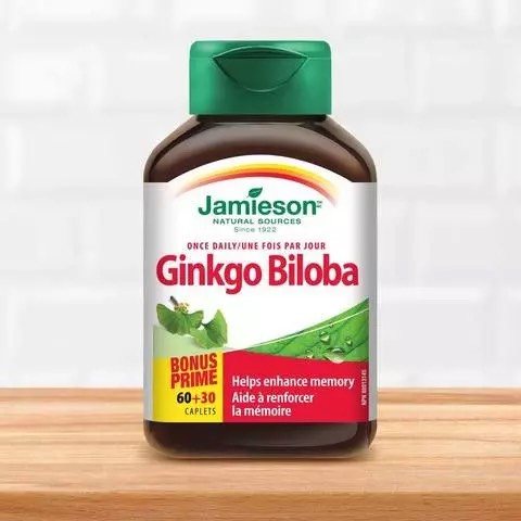 GINKGO BILABO 80MG - HỖ TRƠ TĂNG CƯỜNG TRÍ NHỚ - JAMIESON - 90 VIÊN ...