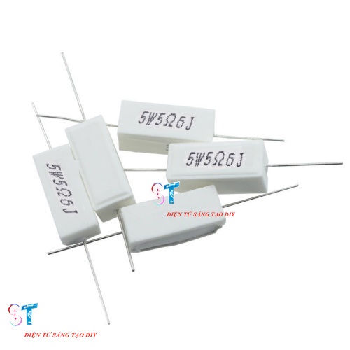 5 Điện Trở Sứ Công Suất 5w 5.6R 5R6 ohm 5% | Shopee Việt Nam