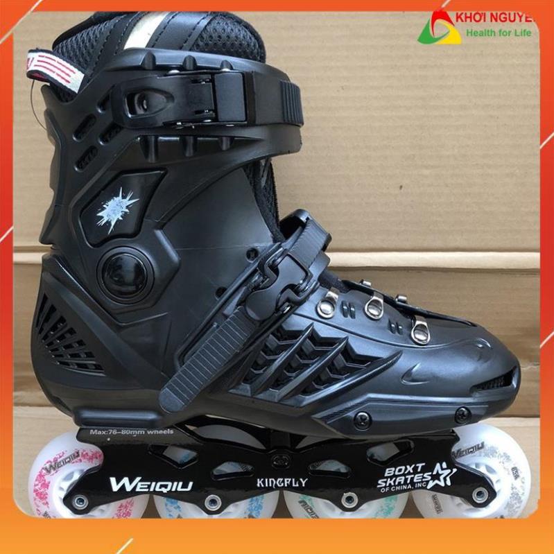 Giày trượt patin người lớn bánh cao su sáng đèn led Weiqui Kingfly trẻ ...