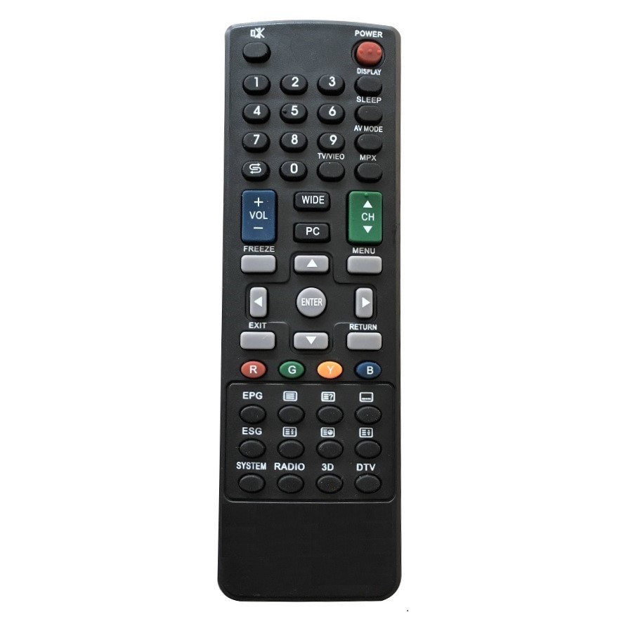 Remote Điều Khiển Dùng Cho TV LCD, TV LED SHARP RM-L1046 | Shopee Việt Nam