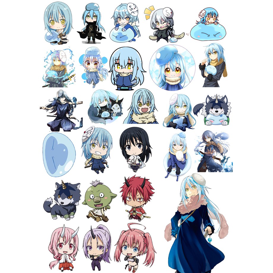 sticker Tensei Shitara Slime Datta Ken - Rimuru Tempest 0399 | Shopee ...