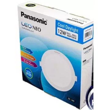 Đèn LED âm trần Panasonic 6W, 9W, 12W tròn Neo Slim Slim Downlight ...