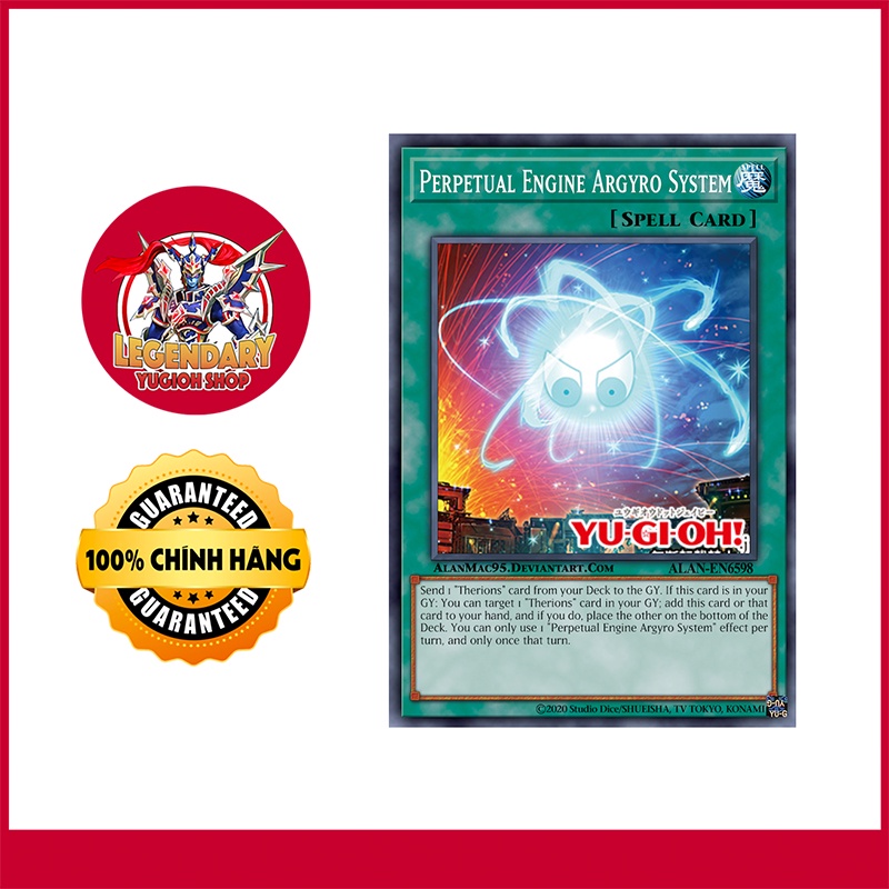 [Thẻ Bài Yugioh Chính Hãng] Endless Engine Argyro System | Shopee Việt Nam