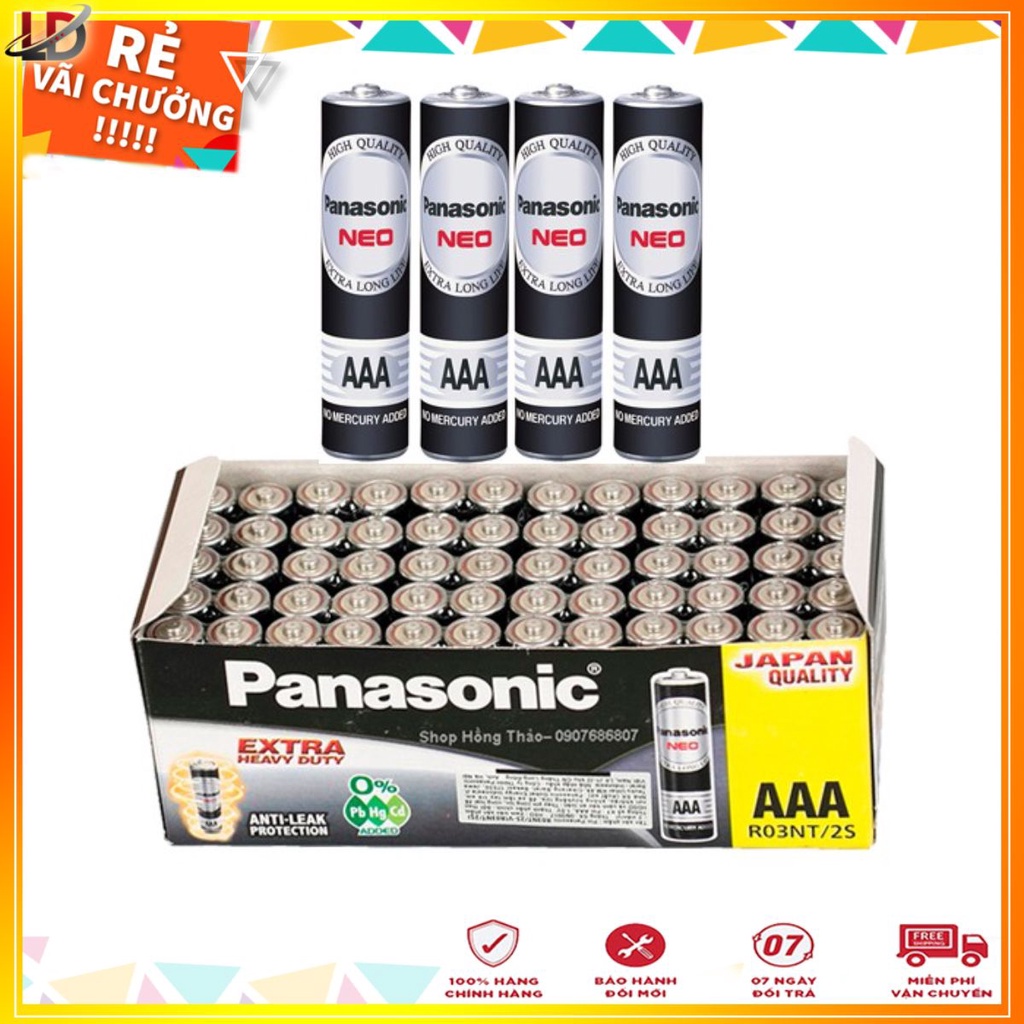 Pin tiểu AAA Panasonic 1.5v NEO R03NT-2S chính hãng | Shopee Việt Nam