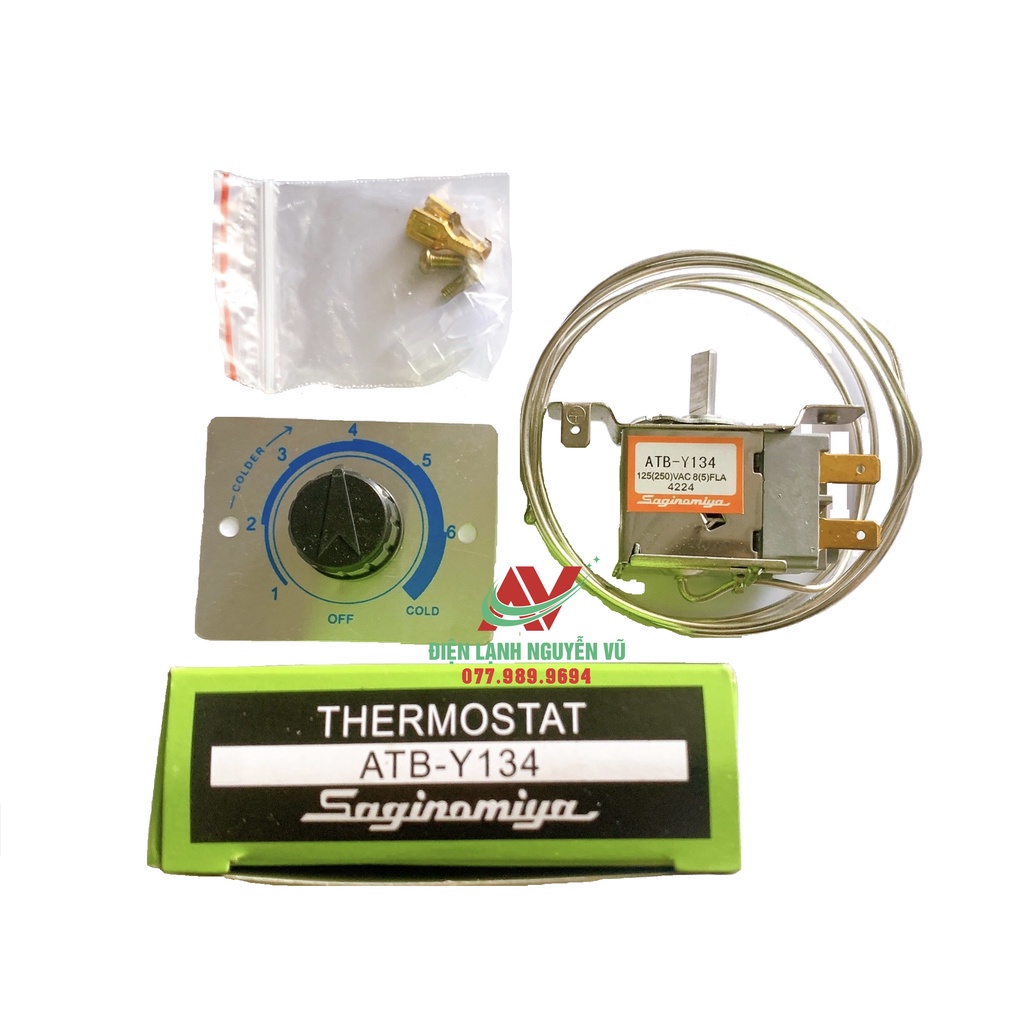 Thermostat tủ lạnh dùng cho ngăn mát 134 (+1.5 đến +12.5) | Shopee Việt Nam