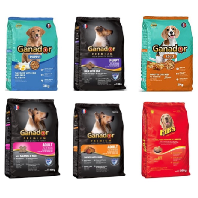 THỨC ĂN CHÓ GANADOR 20kg: GÀ, CÁ HỒI, CỪU, FIB, TRỨNG SỮA, SỮA DHA ...
