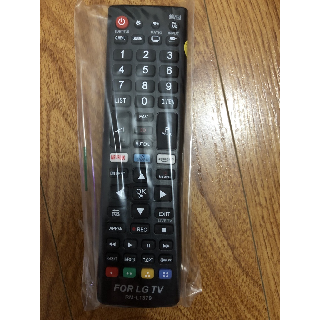 REMOTE ĐIỀU KHIỂN TIVI LG RM-L1379 | Shopee Việt Nam