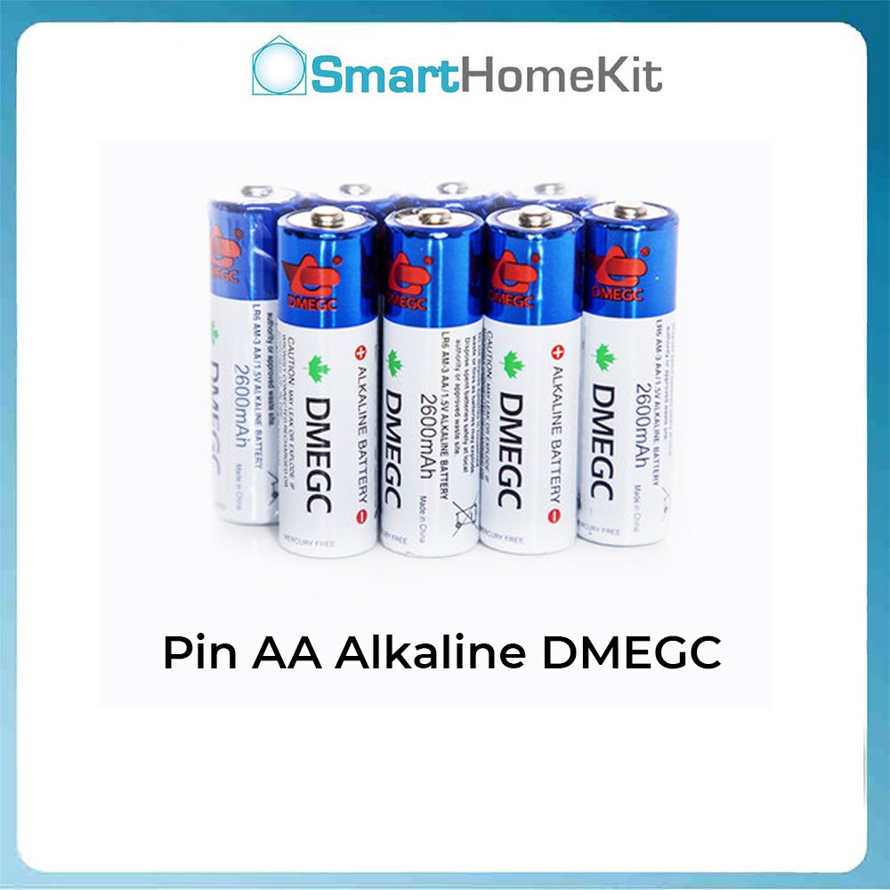 Pin AA Alkaline DMEGC 2600mAh/ 1200mAh- Dung lượng chuẩn, sử dụng cho ...