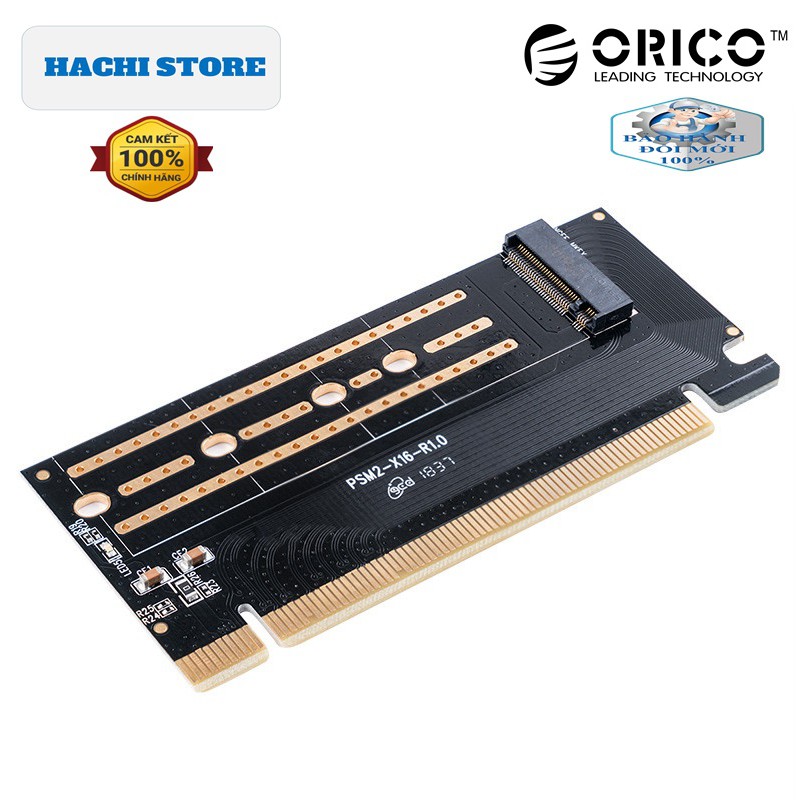 Card mở rộng ổ cứng SSD M.2 qua khe PCI-E 3.0 X16 Orico PSM2-X16 - Hàng ...