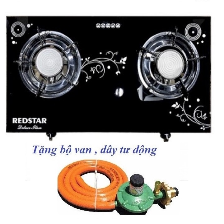 Bếp Gas Hồng Ngoại Đôi Cao Cấp REDSTAR – Tặng bộ van dây - Hàng chính Hãng ( Màu Ngẩu Nhiên ...
