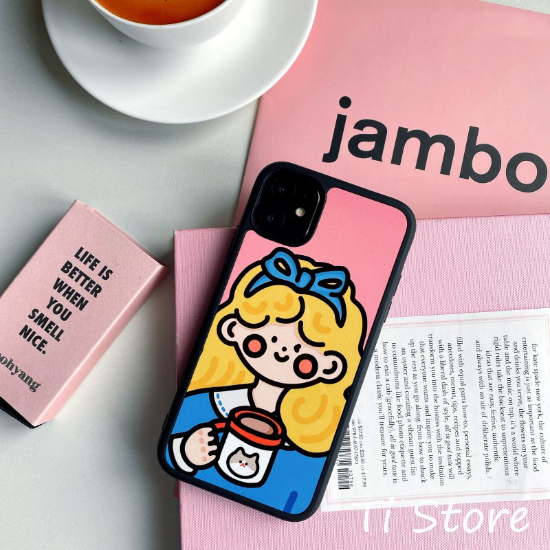 Ốp Lưng Girl Tea iP [ TI STORE ] | Shopee Việt Nam