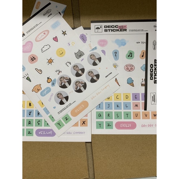 sticker ggu ggu 2022 ENHYPEN các mem | Shopee Việt Nam