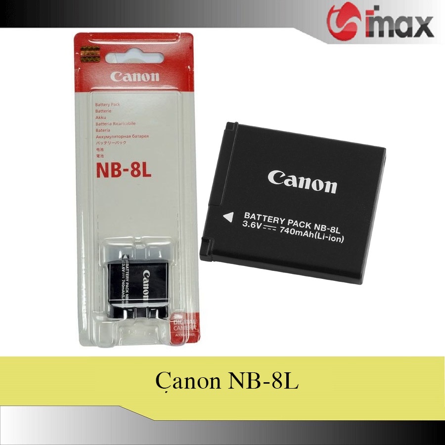 Pin máy ảnh Canon NB-8L - Hàng nhập khẩu | Shopee Việt Nam