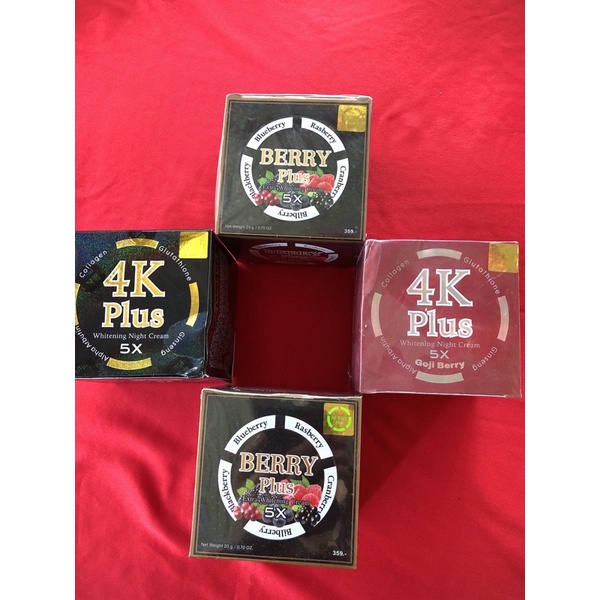 Kem 4K Plus Berry TháiLan Chính hãng | Shopee Việt Nam