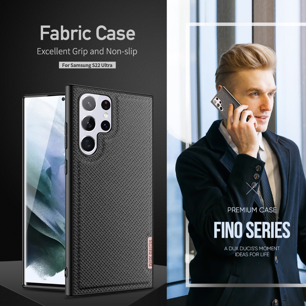 ỐP LƯNG VẢI TẢN NHIỆT Dux Ducks Fino Samsun.g Galaxy S22 PLUS ULTRA 5G ...