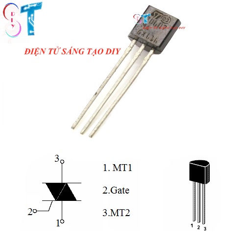 5 Triac Z0607 600V 0.8A TO – 92 Chính Hãng | Shopee Việt Nam