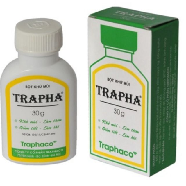 BỘT KHỬ MÙI TRAPHA [DATE 2027] | Shopee Việt Nam