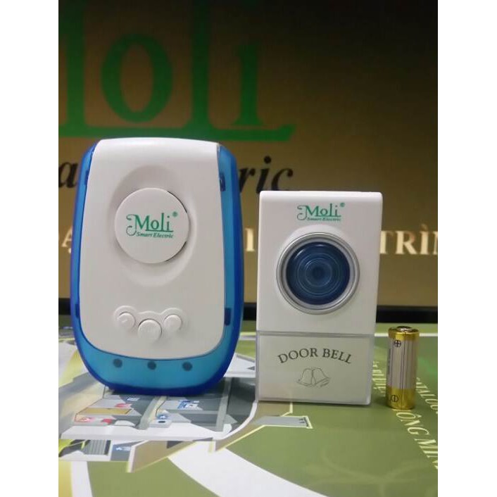 CHUÔNG CỬA KHÔNG DÂY MOLI ML-DB1 | Shopee Việt Nam