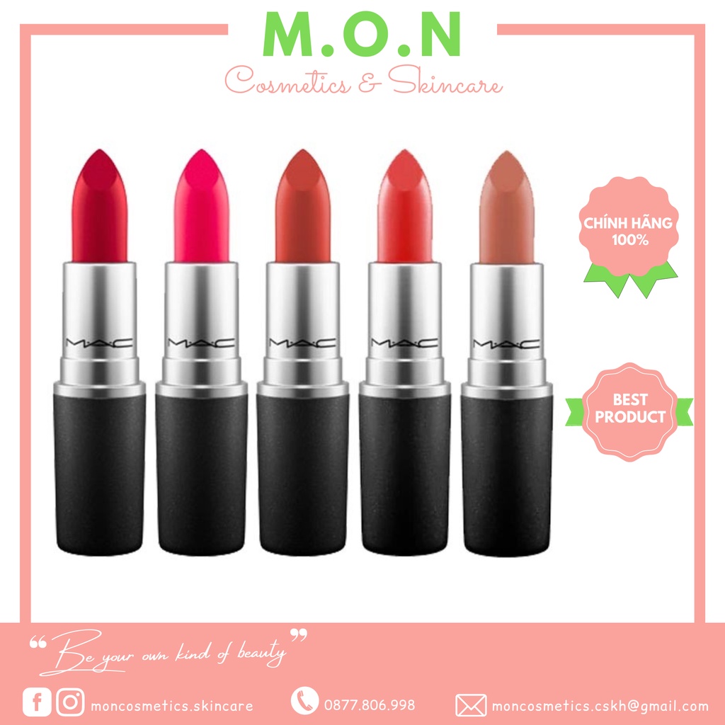 Son MAC Powder Kiss Matte - Retro Matte Lipstick Moncosmetics Fullsize ...