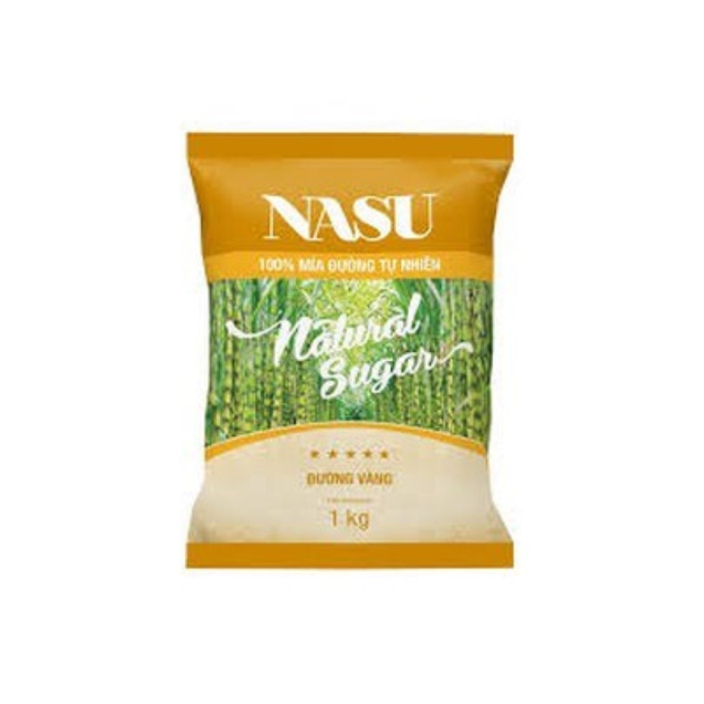 Đường vàng mía tự nhiên Nasu TH gói 1kg | Shopee Việt Nam