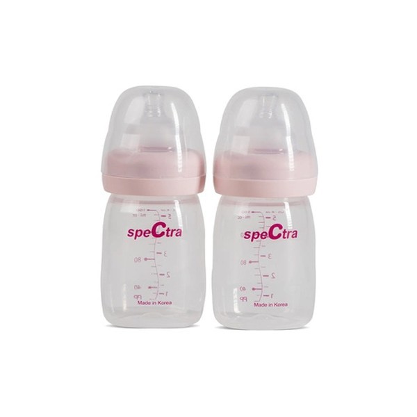 Bình sữa Spectra 160ml có núm ti- made in korea | Shopee Việt Nam