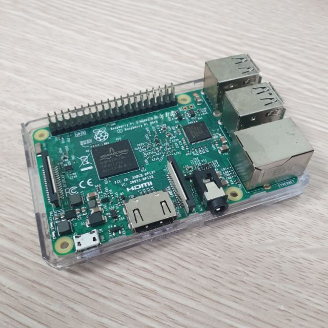 Raspberry Pi 3 Model B V1.2. Máy tính mini ( Tặng nhôm tản nhiệt + đế ...
