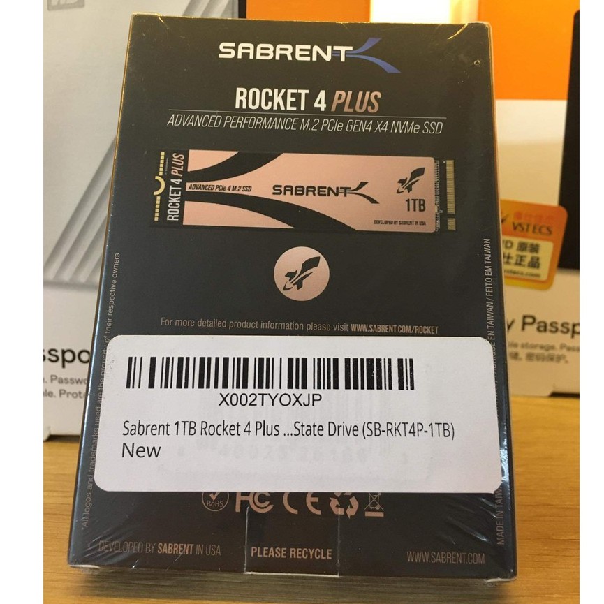 Ổ cứng SSD M2 PCIe 2280 Sabrent Rocket PLUS NVMe (SB-RKT4P-1TB) - 1TB ...