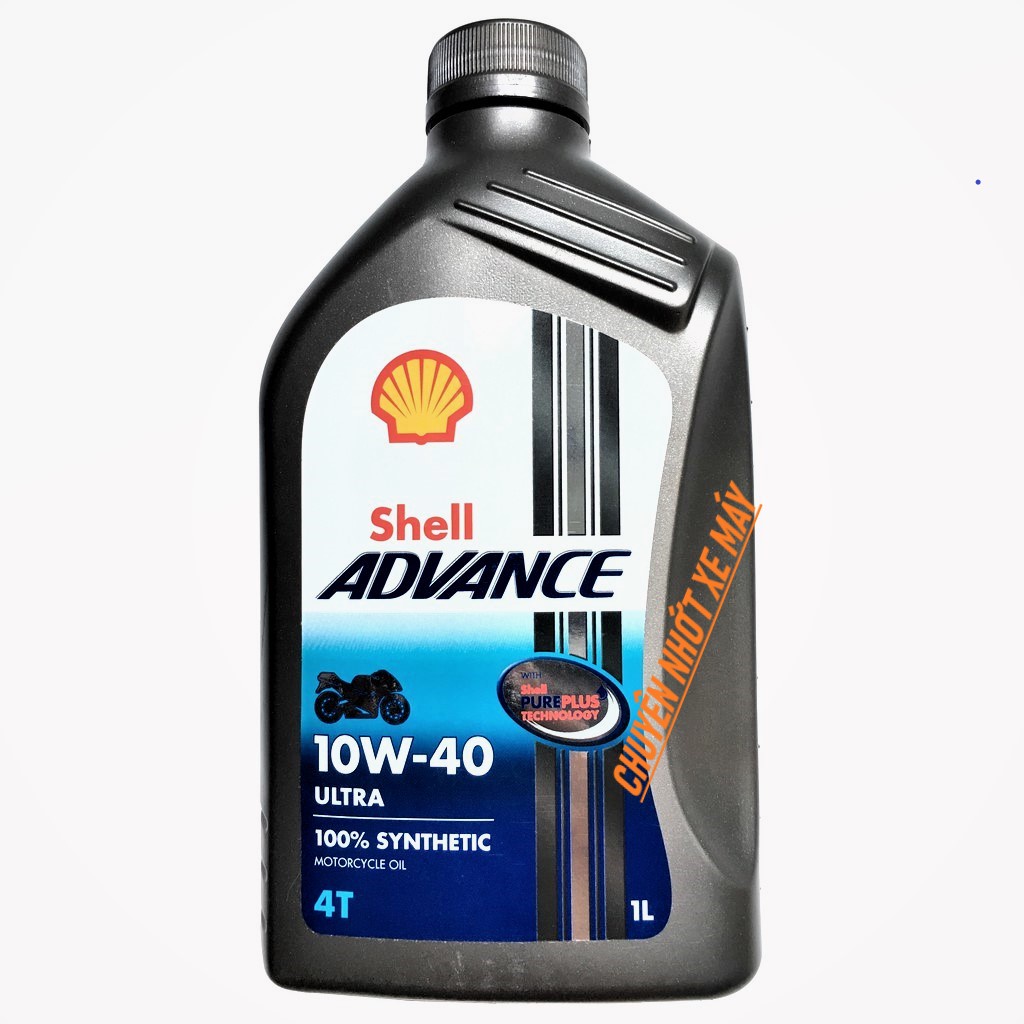 Dầu Nhớt Xe số Shell Advance Ultra 4t 10w40 Châu Âu 1l | Shopee Việt Nam