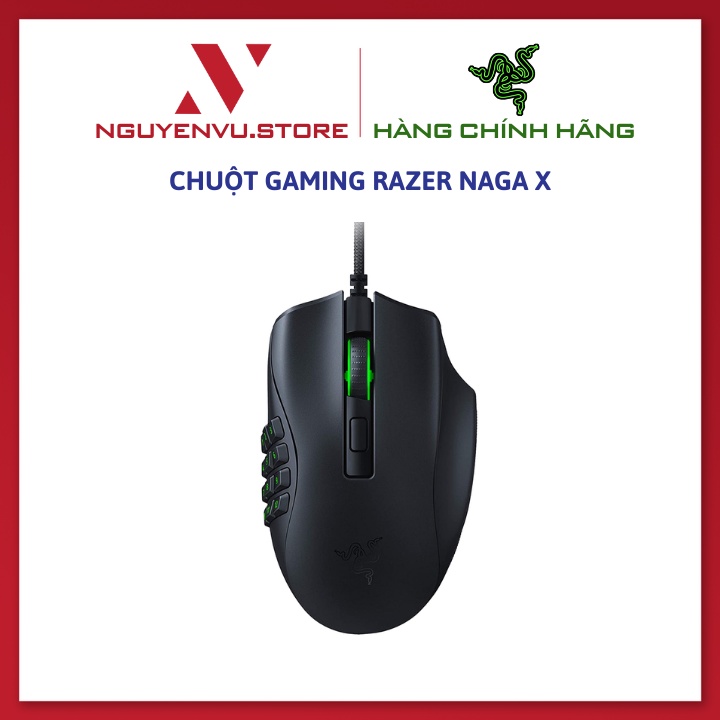 Chuột Gaming Razer Naga X (USB/RGB/Đen) - Hàng Chính Hãng | Shopee Việt Nam
