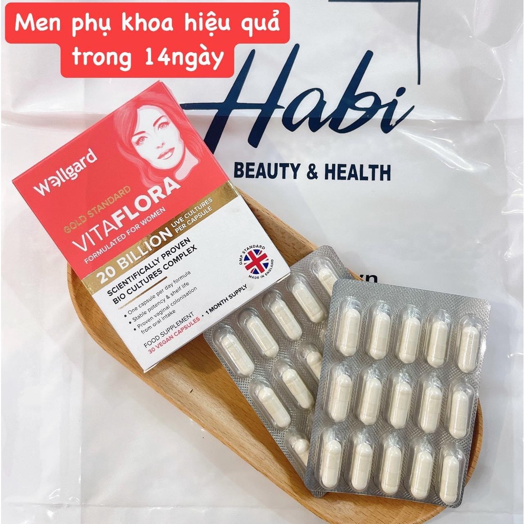 Men Vi Sinh Phụ Khoa Vitaflora 20 Tỷ Cfu Lợi Khuẩn Hộp 30 Viên Shopee Việt Nam