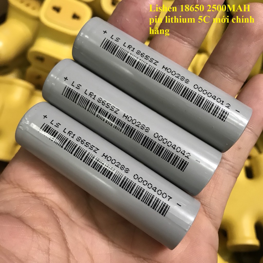 Lisen Xám Cell Pin 18650 Lishen 2600mah-5C (Xả 10A) | Shopee Việt Nam
