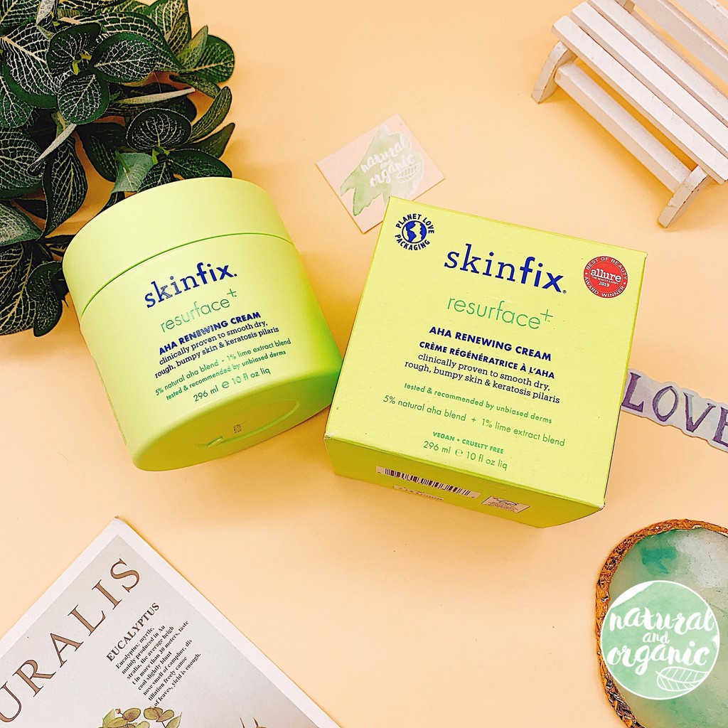 Kem dưỡng tái tạo da Skinfix Resurface+ AHA Renewing Cream | Shopee ...