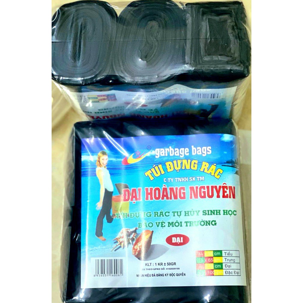 [LOẠI 1] Túi đựng rác Đại Hoàng Nguyên - Bao rác đủ màu giá rẻ | Shopee ...