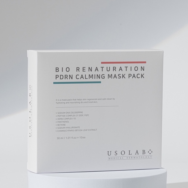 [CHÍNH HÃNG] Mặt Nạ Tái Tạo Da USOLAB BIO RENATURATION PDRN CALMING ...