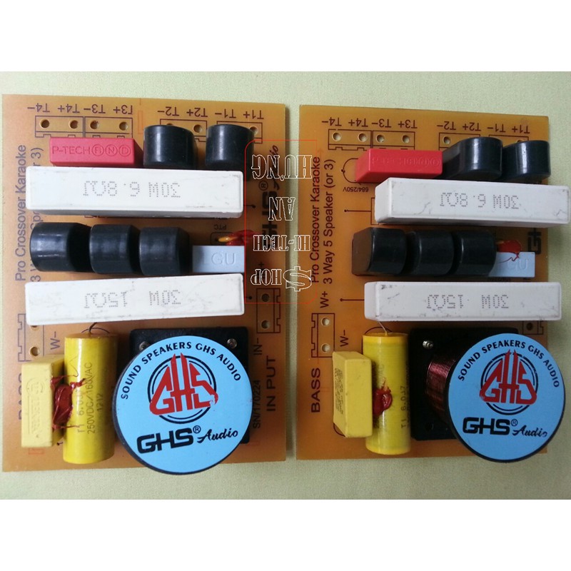 Mạch phân tần loa GHS 3 way 5 loa G353 1 bass + 4 treble | Shopee Việt Nam