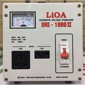 Ổn áp LIOA DRI-1000II 1.0kVA điện áp vào 90-250V-Thế hệ II mới 2018 (100% Dây Đồng) | Shopee ...