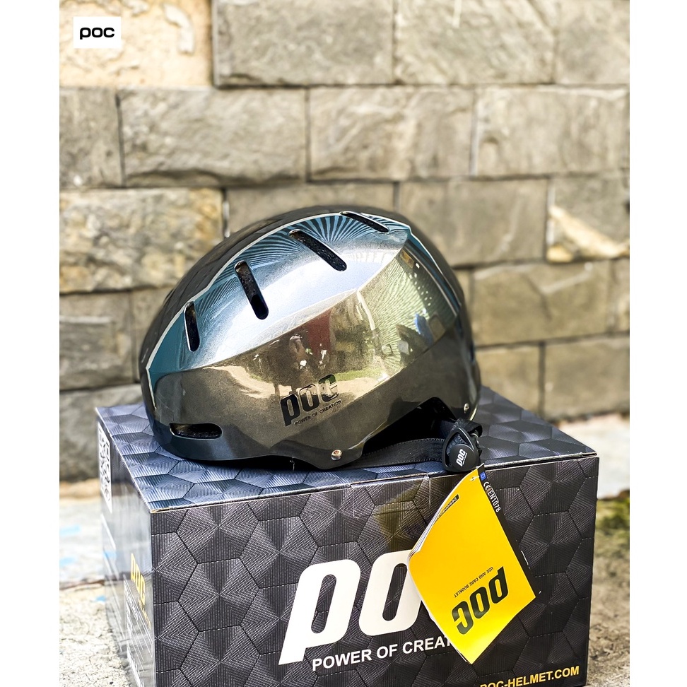 MŨ BẢO HIỂM THỂ THAO POC P05 MÀU XÁM TITANIUM CHÍNH HÃNG 2022 | Shopee ...