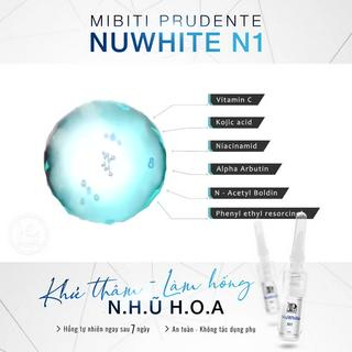 Kem Nuwhite Mibiti Prudente hồng nhũ hoa N1, hồng vùng kín nuwhite V1,Khử thâm nách mông bẹn H6 ...