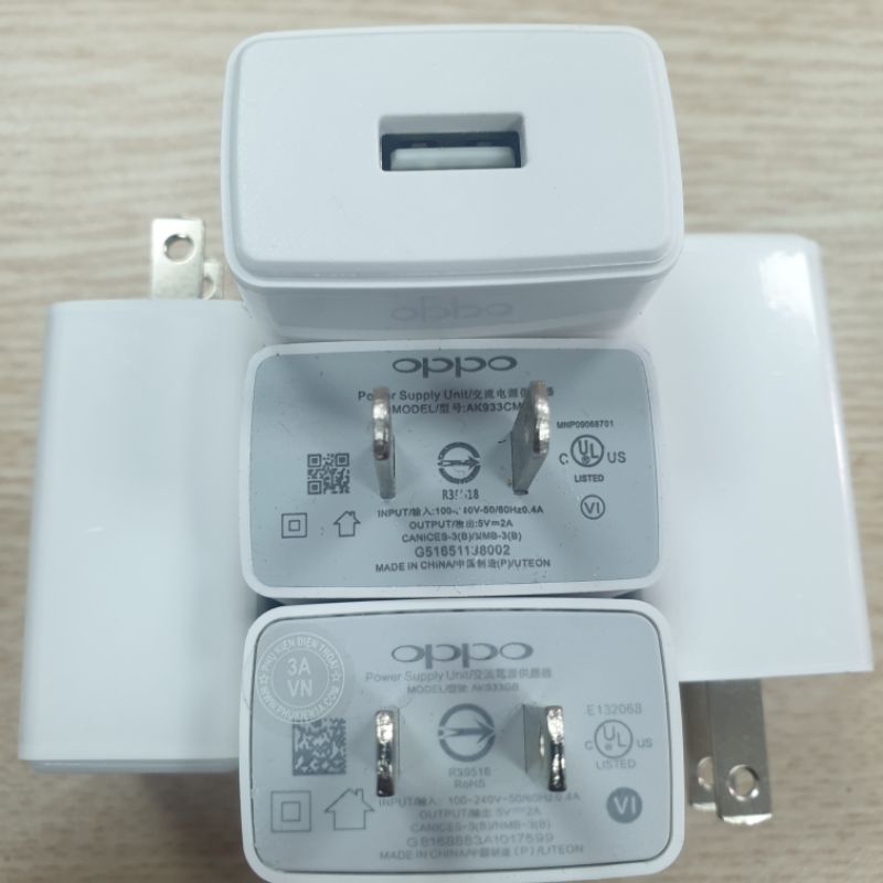 Củ sạc oppo 5v-2a mã 933,Ak,717...bảo hành 12 tháng | Shopee Việt Nam