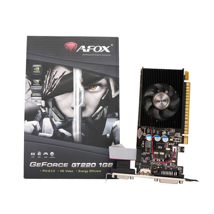 VGA Afox GT 220 1G DDR3 Chính Hãng (AF220-1024D3L2) | Shopee Việt Nam