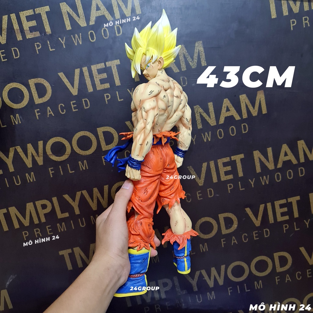 [43CM] MÔ hình nhân vật Son goku ss2 super saiyan đại chiến Frieza trên ...