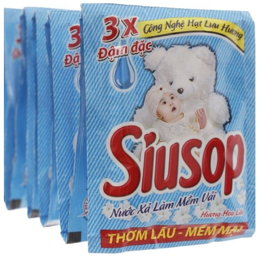 Nước xả Siusop dây 10 gói date mới | Shopee Việt Nam