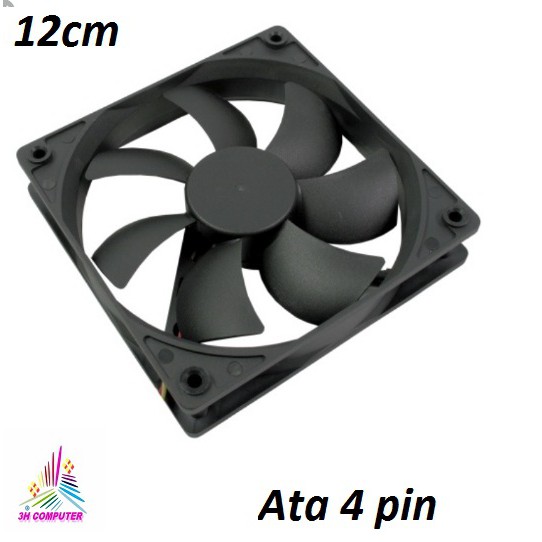 FAN CASE 12CM NGUỒN 12V GẮN THÙNG MÁY TÍNH PC TẢN NHIỆT | Shopee Việt Nam