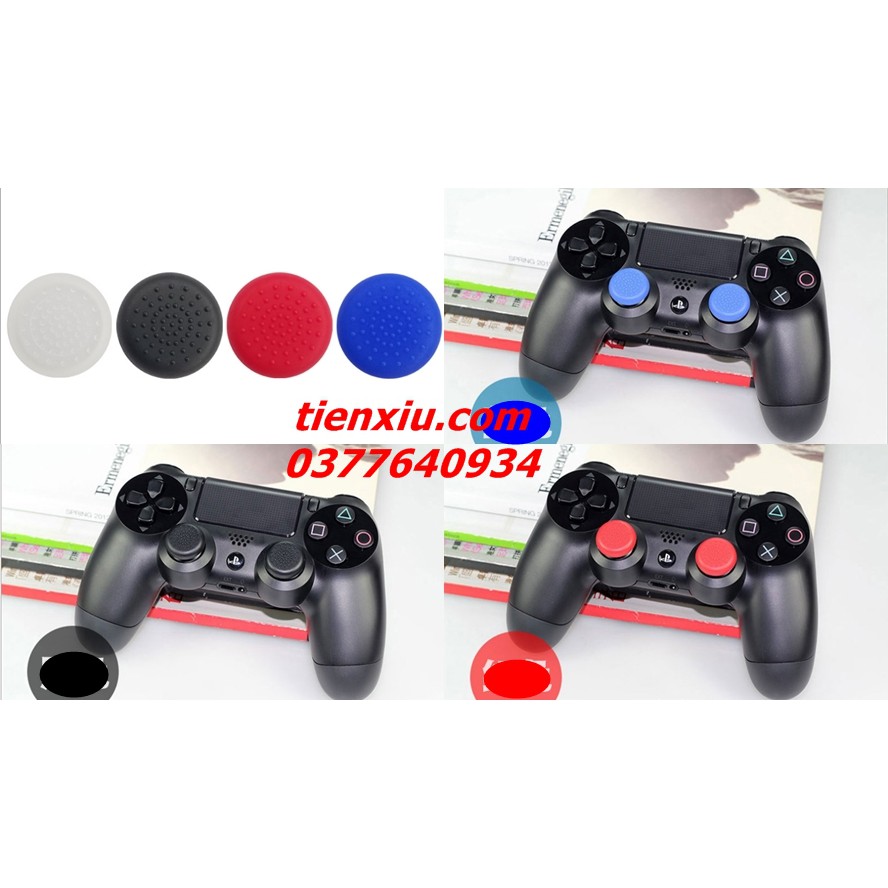 set 4 núm bọc nhựa ps4 pro mẫu mới Ps4 PS4 bọc tpu tay cầm | Shopee ...