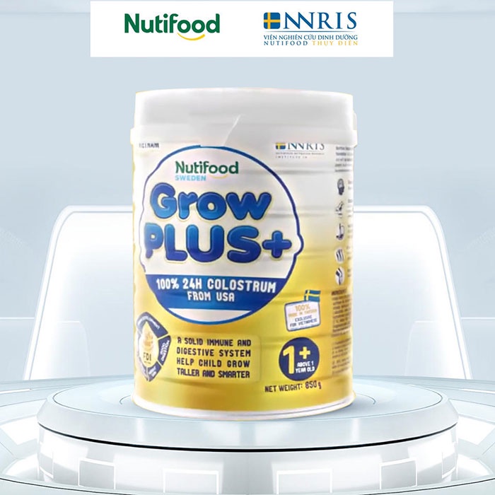Sữa bột Nutifood Growplus Grow plus sữa non - vàng 0+, 1+ 800g | Shopee ...