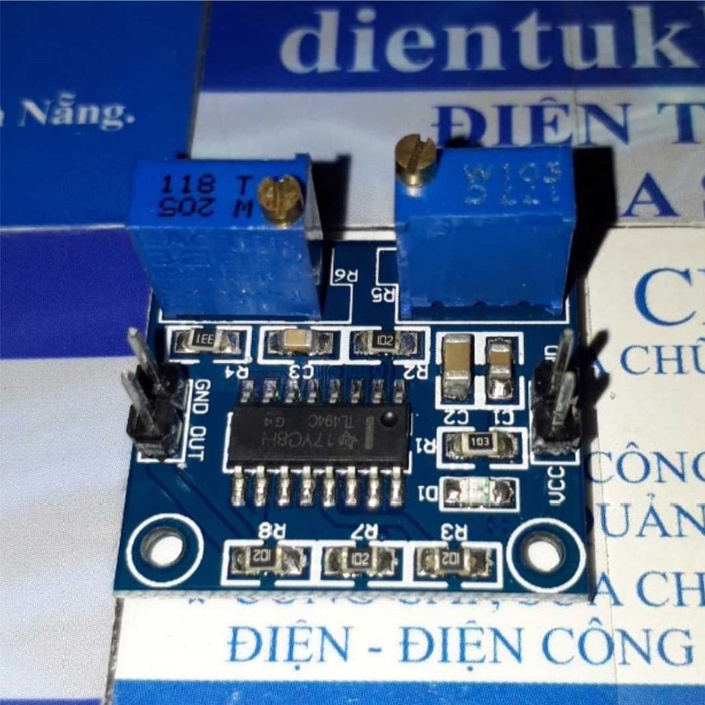 Module dao động TL494 PWM 500Hz-100KHz, Vin: 7-40V, vout: 5V kde4481 ...