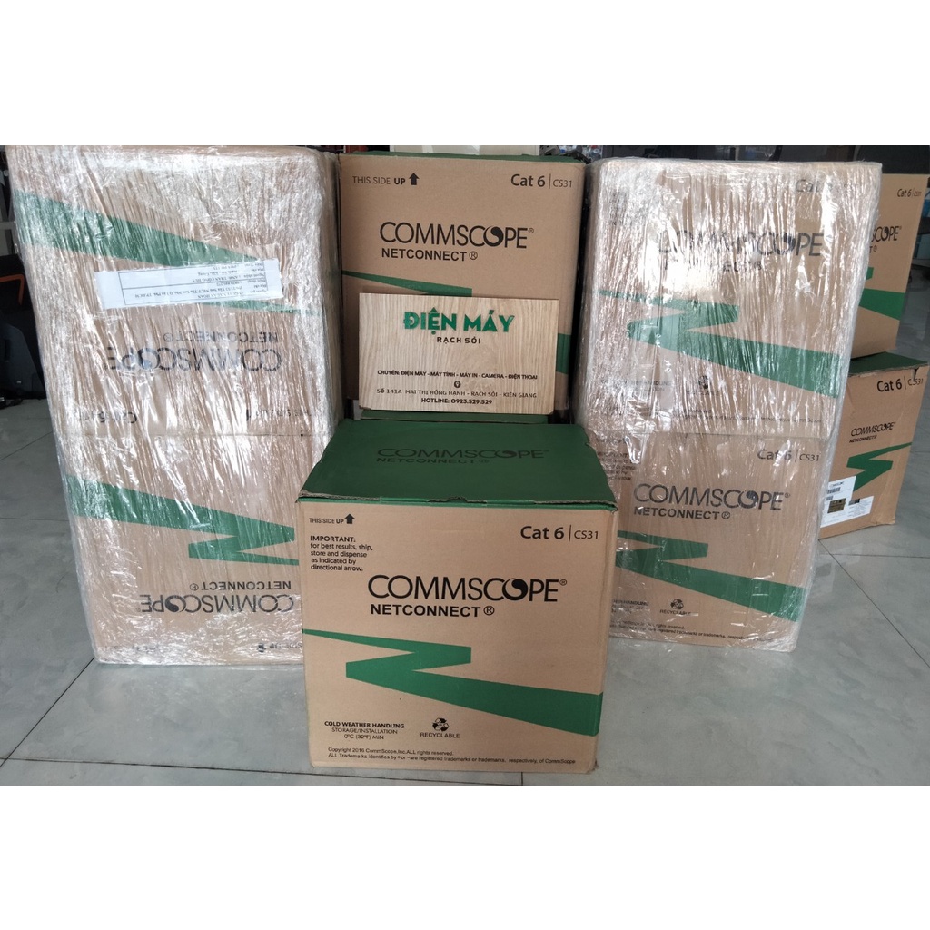 Cáp Mạng 6E COMMSCOPE Cat6 UTP Chính hãng | Shopee Việt Nam